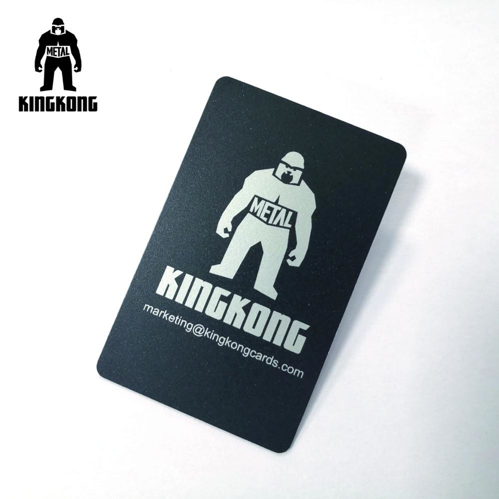 See Through Frosted PVC Business Cards Include Ultraviolet Lamp Watermark
